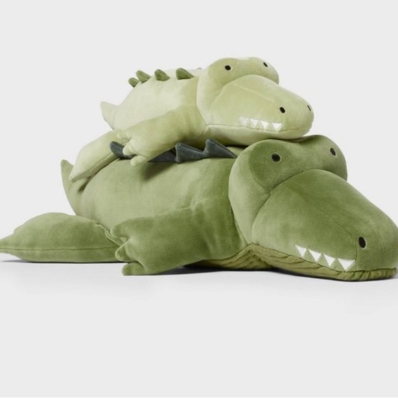 Pillowfort | Toys | Pillowfort Weighted Sensory Plush Alligator Mommy ...